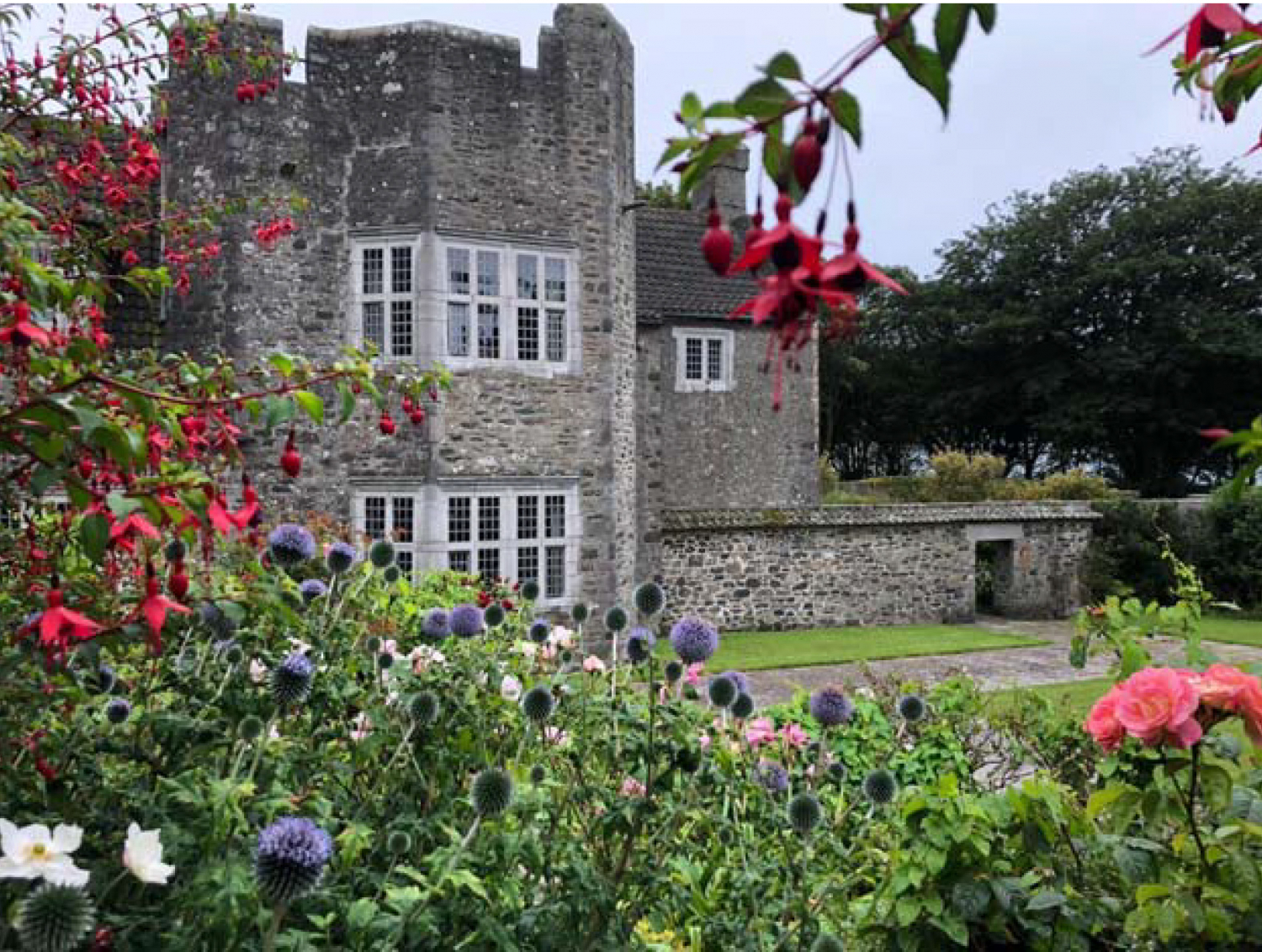 Lambay Castle's Old Fort turret - The Lutyens Trust